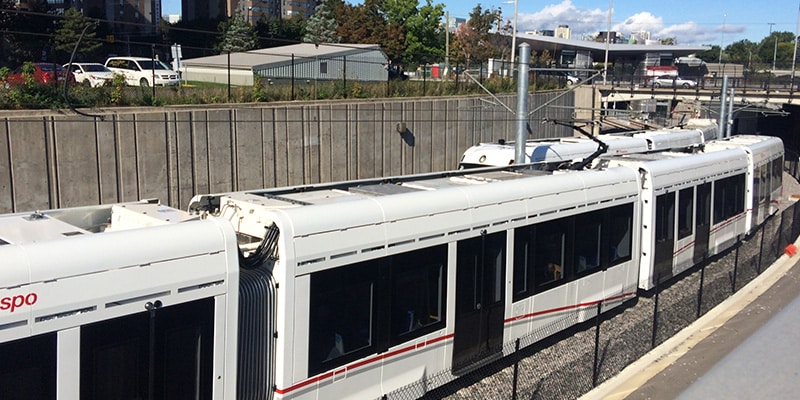 Catenary on Ottawa Light Rail Line – SYNEOX